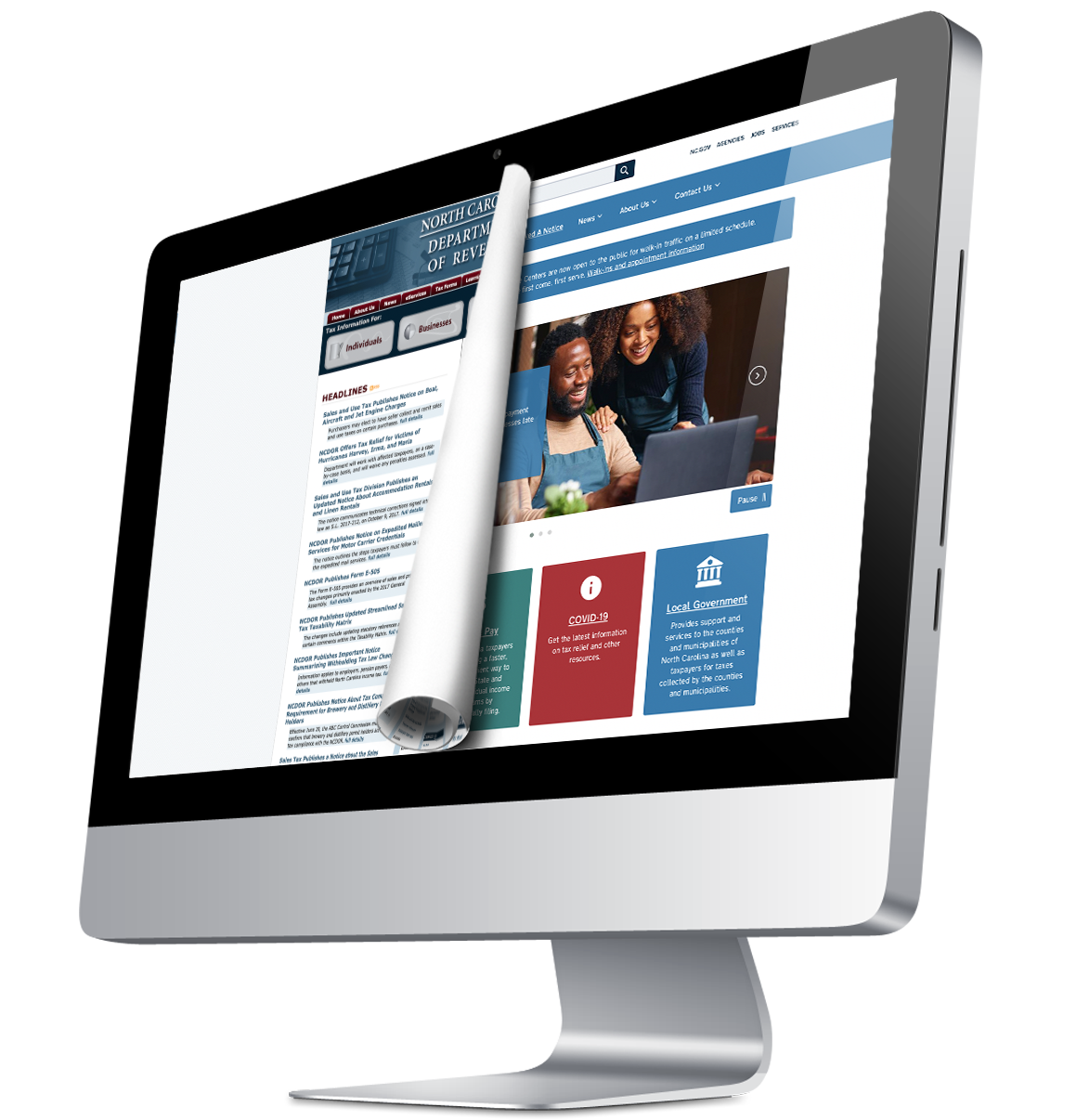 Website Redesign for Government Agency